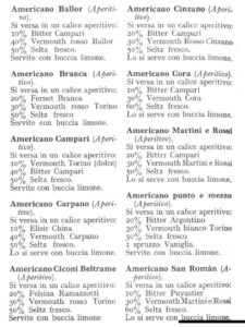 Americano, ricetta del primo cocktail Italiano