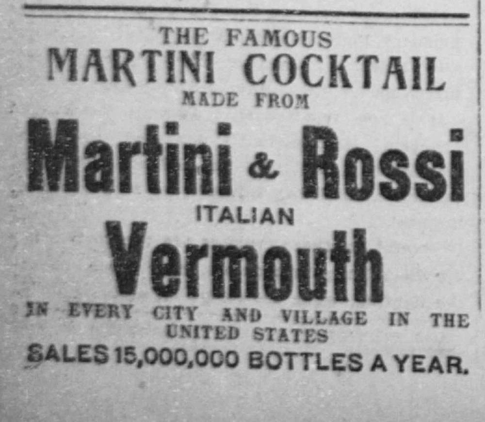 La Storia (e le leggende) del Cocktail Martini